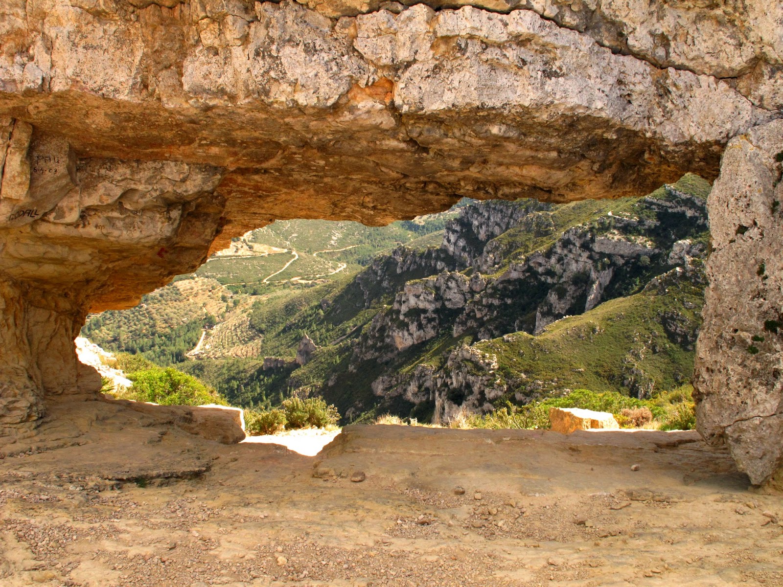 apunts del dia a dia: Dia 5. Serra del Montsià. La foradada