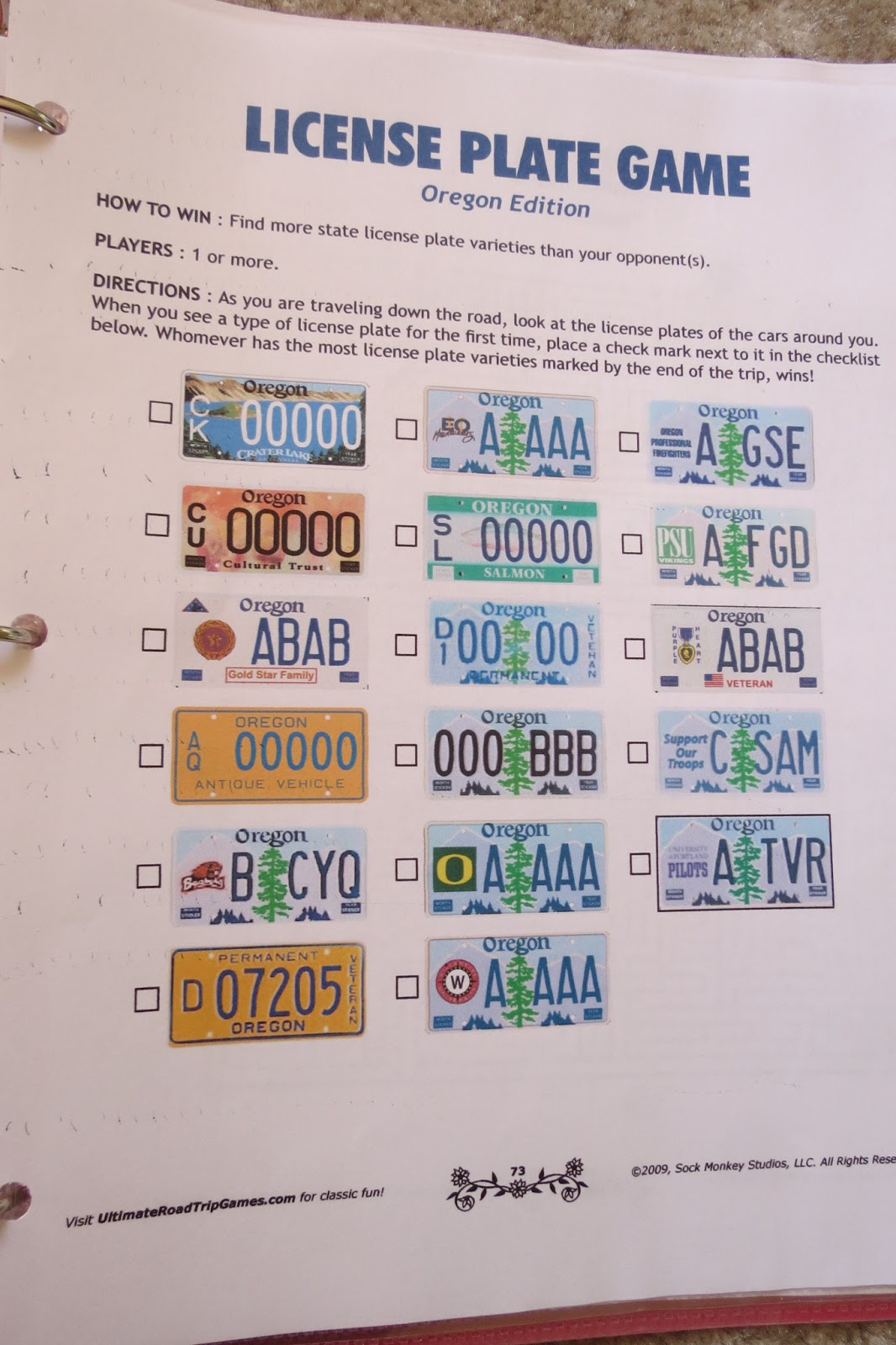 Dandylion Roots: Car Travel - Part Six: Car Entertainment Bags