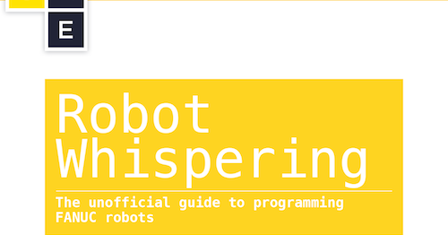 Robotistas: Robot Whispering - livro sobre programação de robôs FANUC
