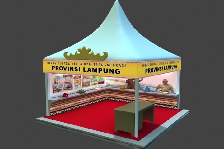 Design Stand Untuk Pameran | LAMPUNG SPOT
