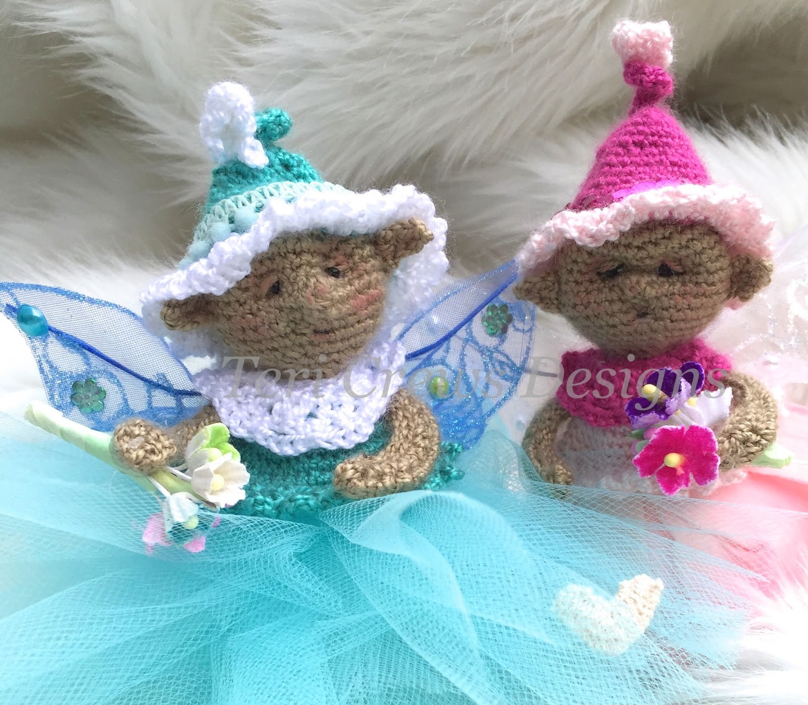 Teri's Blog: New Mini Fairy Crochet Pattern