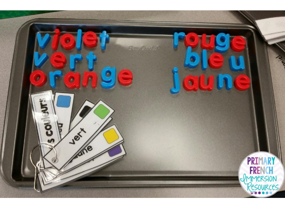 Words of the week & word work - Primary French Immersion Resources