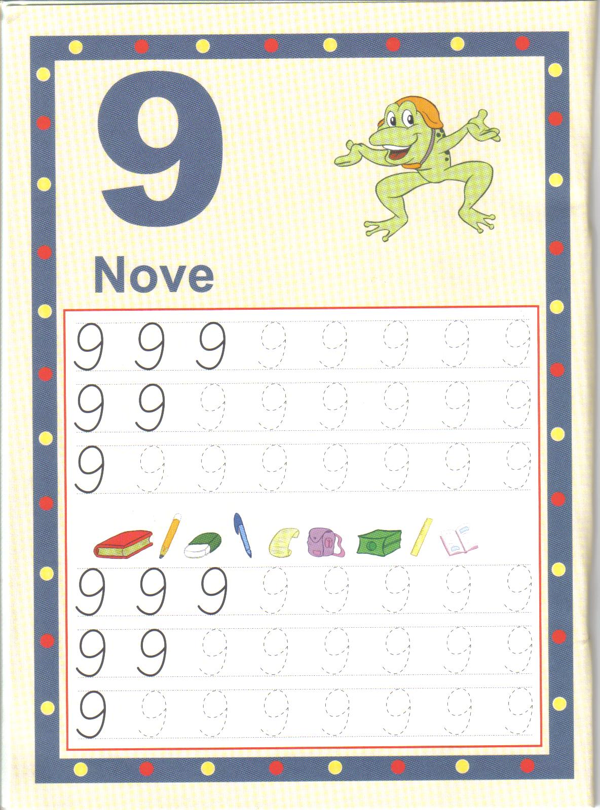 Caligrafia com os Números