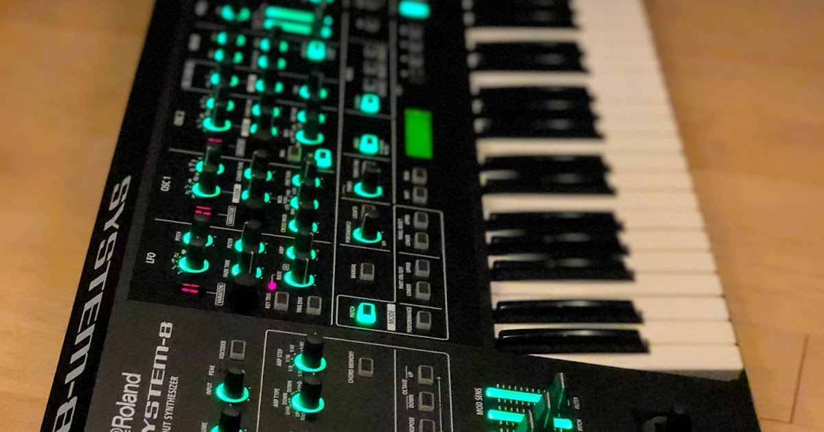 MATRIXSYNTH: Roland System 8 Synth w/Aluminum Ends & GEOSynths Sound Sets