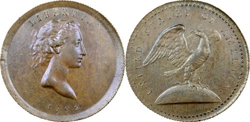 Finest 1792 Birch Cent in FUN Convention auctions | Lunaticg Coin