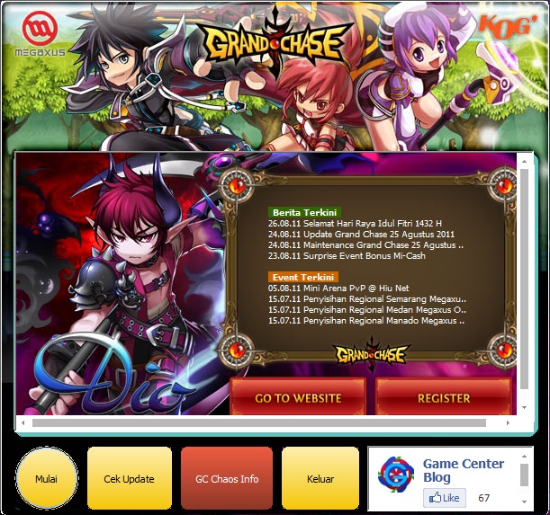 Grand Chase Chaos Indonesia Custom Launcher | Get different info