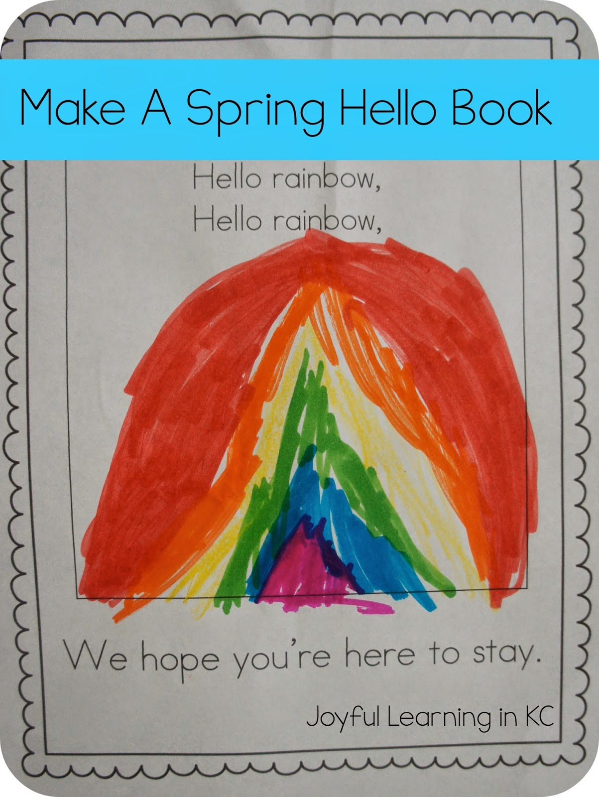 Joyful Learning In KC: Spring Poems for Shared Reading Time