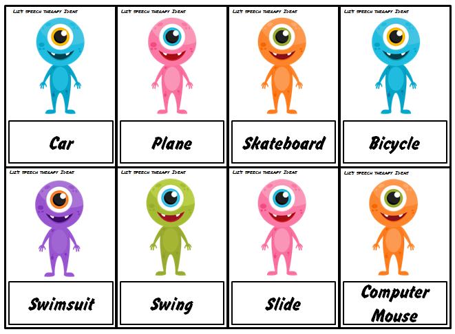 Liz's Speech Therapy Ideas: Alien Attributes - A Describing Unit!