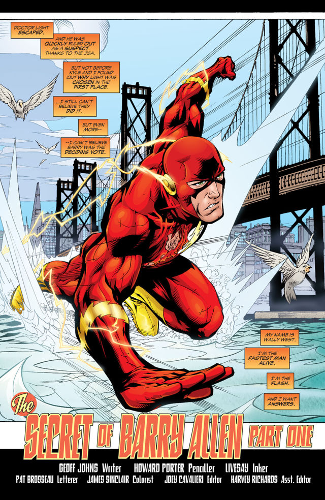 COMIC BOOK FAN AND LOVER: FLASH: EL SECRETO DE BARRY ALLEN – DC COMICS