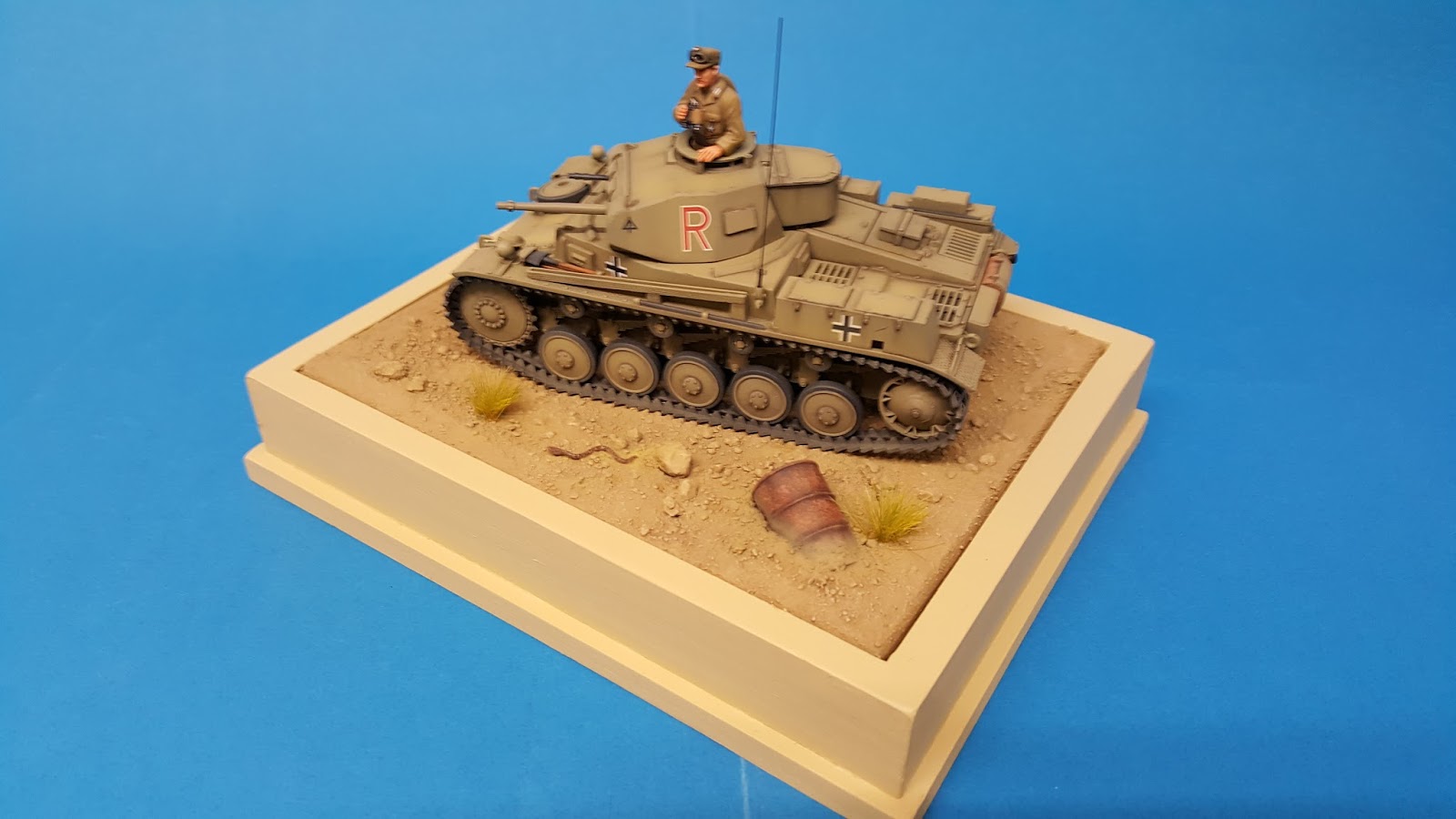 Simon Dean Models: Afrika Korps Panzer ll - Finished