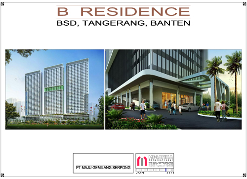 B RESIDENCE: B Residence BSD CITY - Nyaman dan Strategis view AEON Mall ...