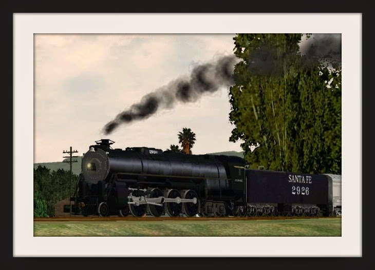 Santa Fe 2926 Trainz
