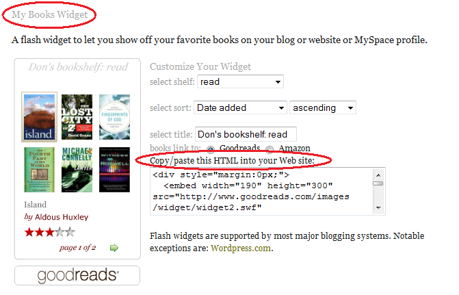 How to Add the Goodreads Widget to Blogger - Blogger Tips Pro