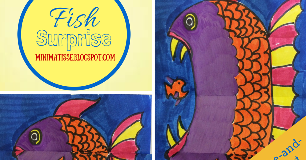 Art Sub Lessons: Art Sub Plan and Video - Fish Surprise