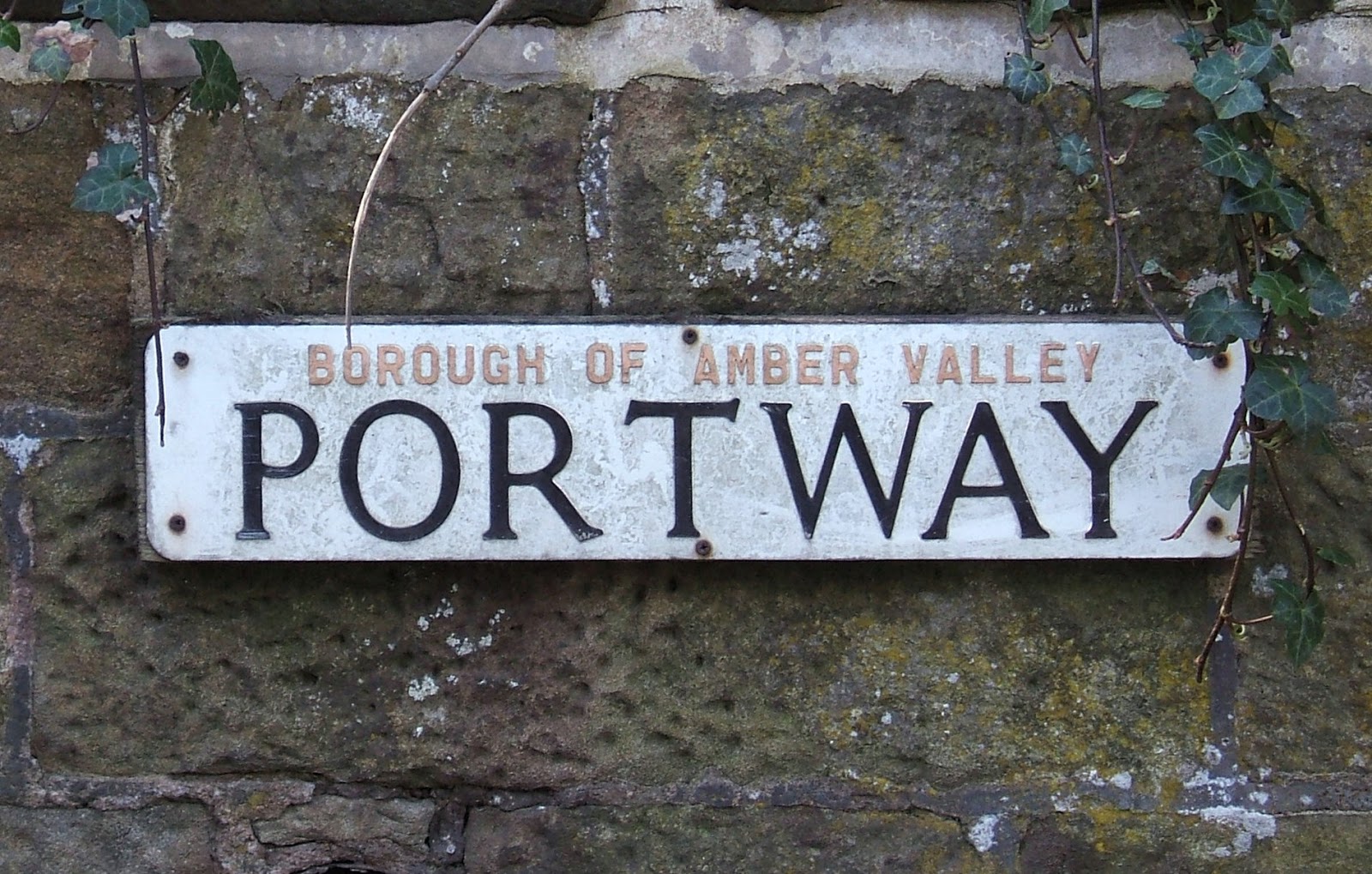 The Old Roads of Derbyshire: The Meaning of 'Portway'