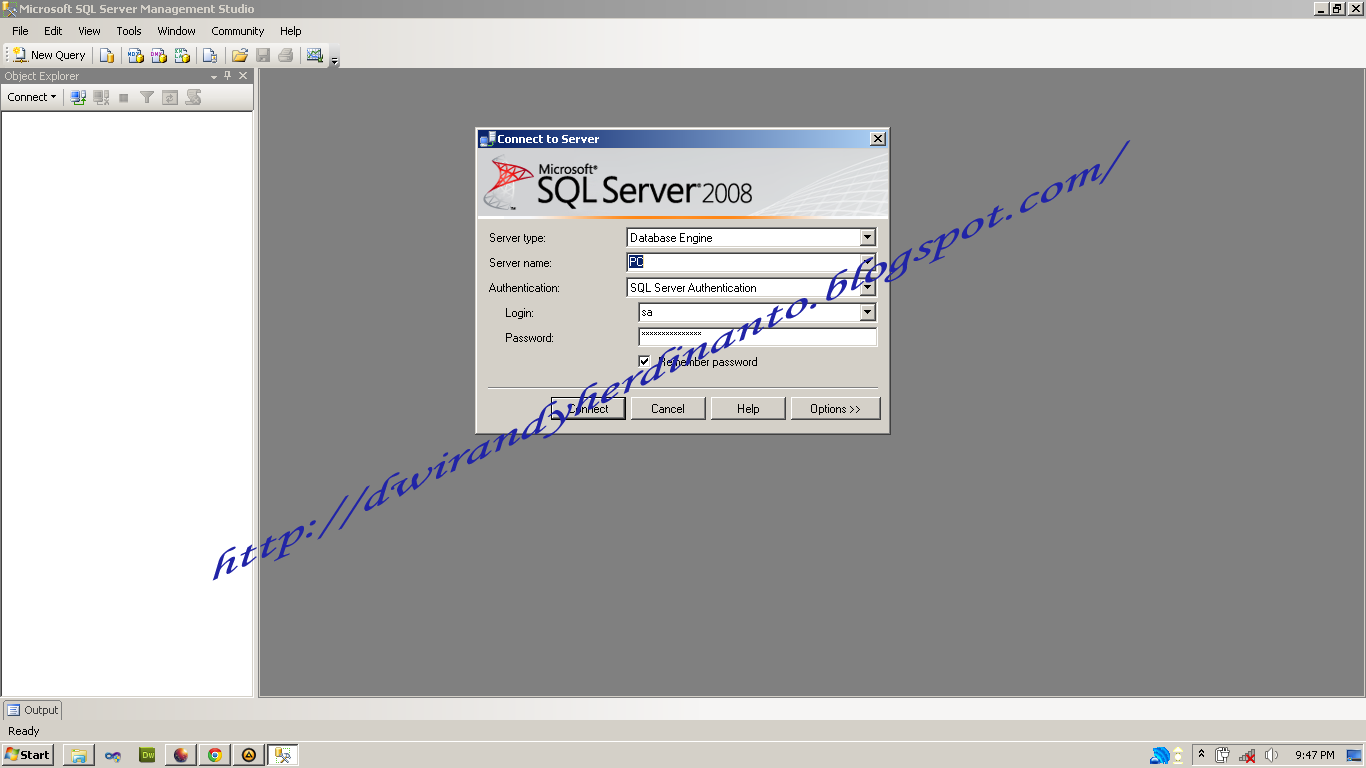 Attach Database SQL Server - Tutorial Koding