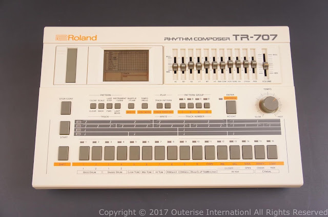 MATRIXSYNTH: Roland TR-707 w/ Original Box