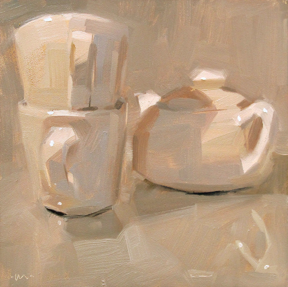 Patris Studio and Art Gallery : Let's Paint a Still Life with White