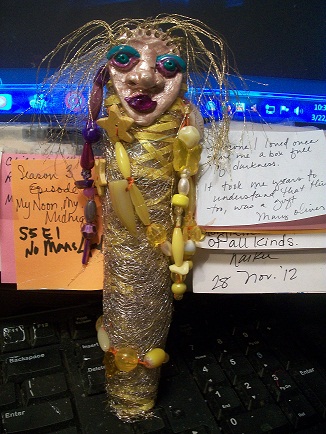 dmnh's creative endeavors: Baskets, Cone Dolls and Origami