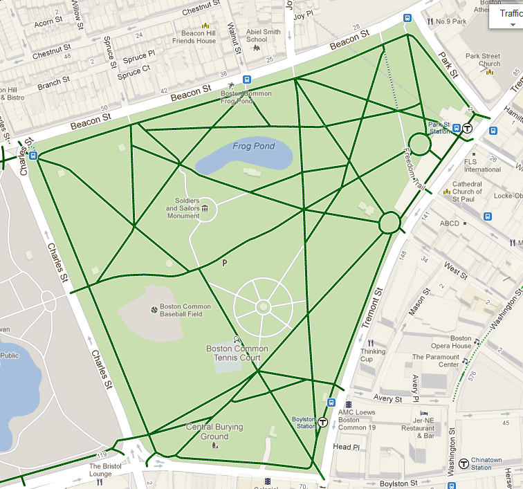 Calm Streets Boston: Bicycling around or through Boston Common and the ...