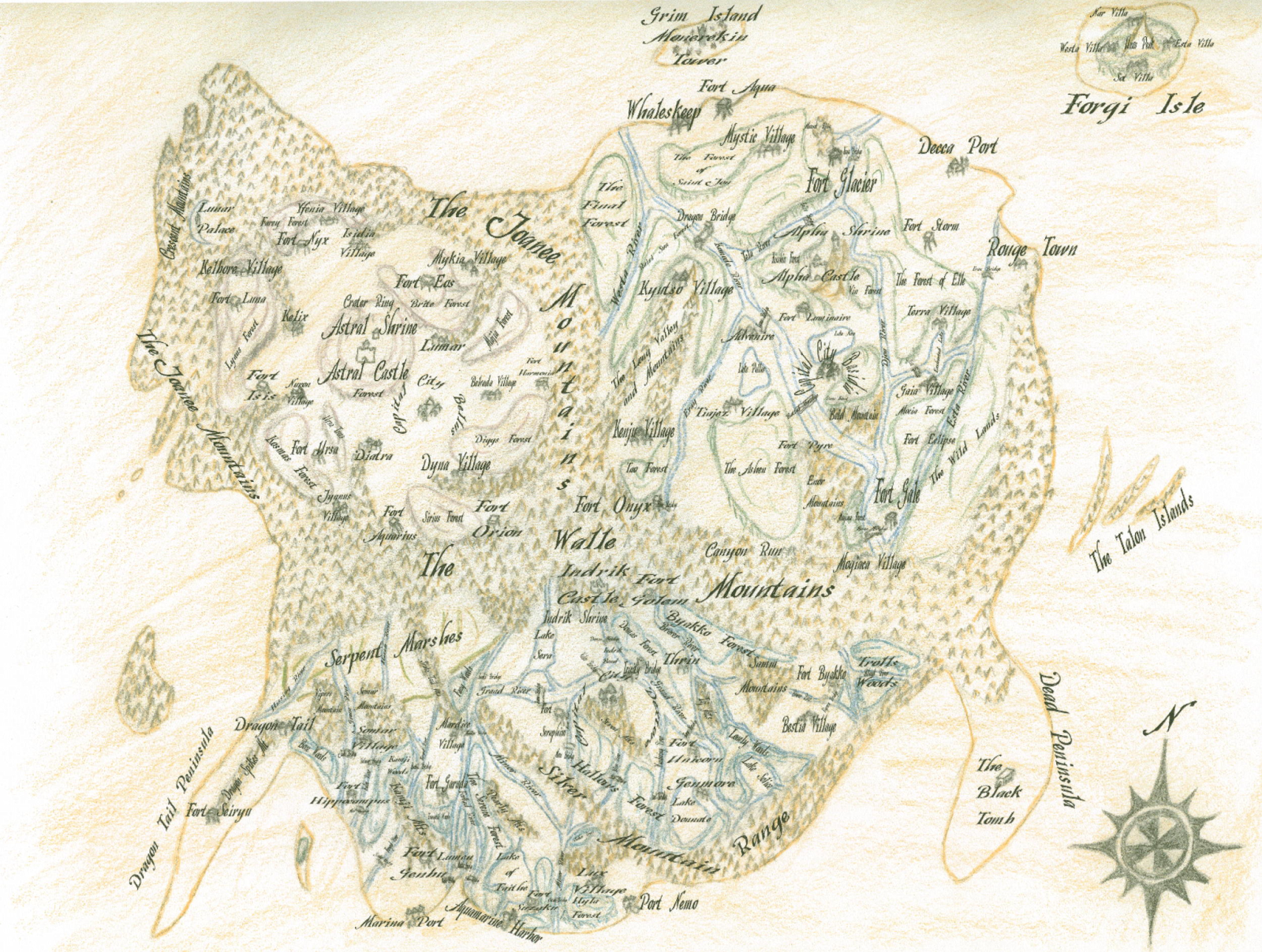 Hero Chronicles: An Epic Map to an Epic Tale