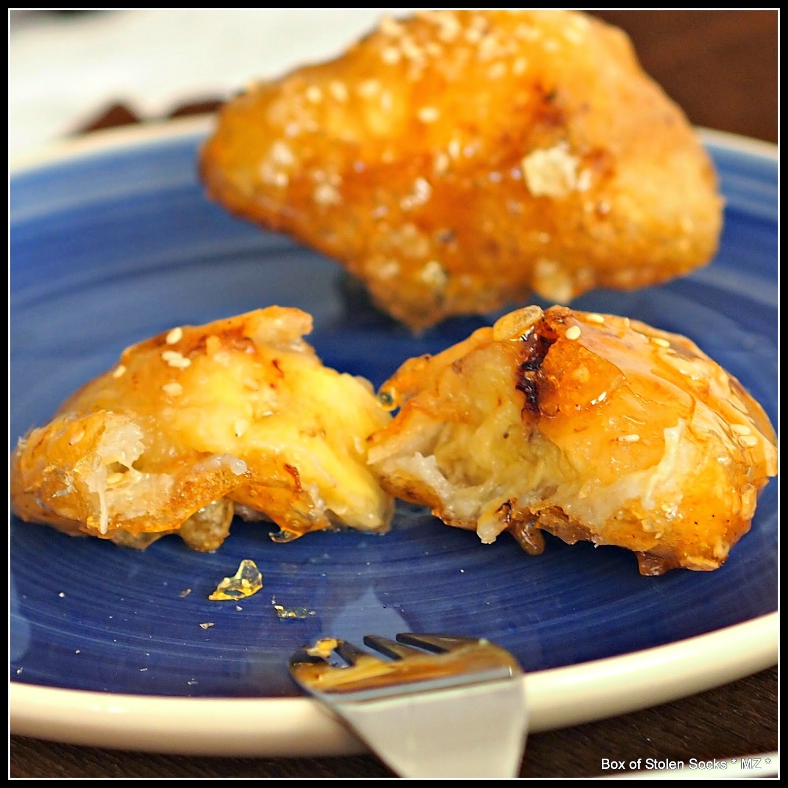Box of Stolen Socks: Deep Fried Caramel Bananas