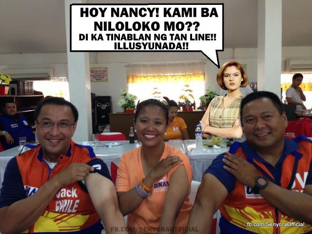 Senyora Santibanez Nancy Binay