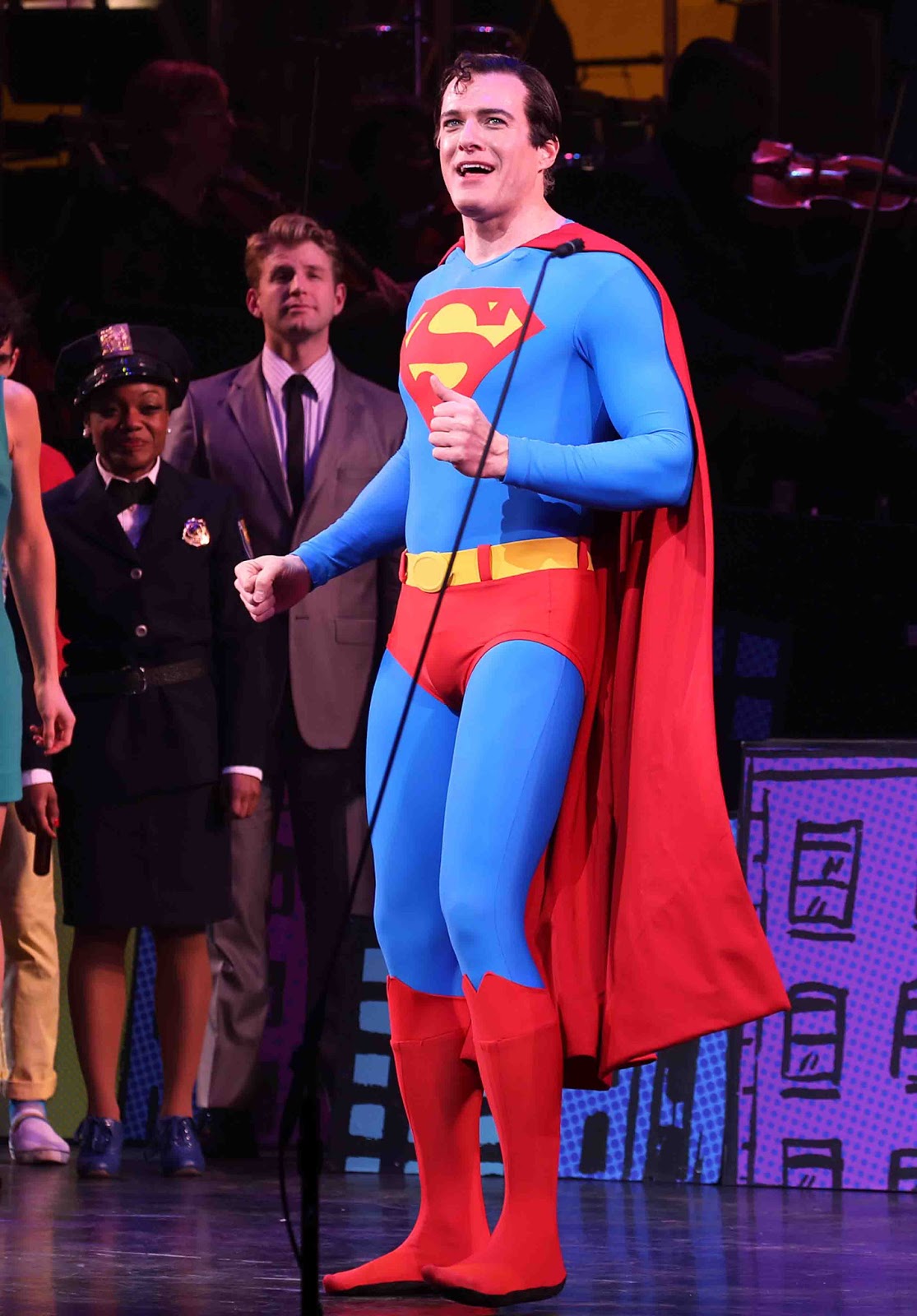 IT'S SUPERMAN AT NEW YORK'S CITY CENTER