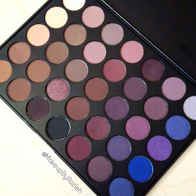 Makeup by Razieh: Morphe 35P Palette Review & Swatches