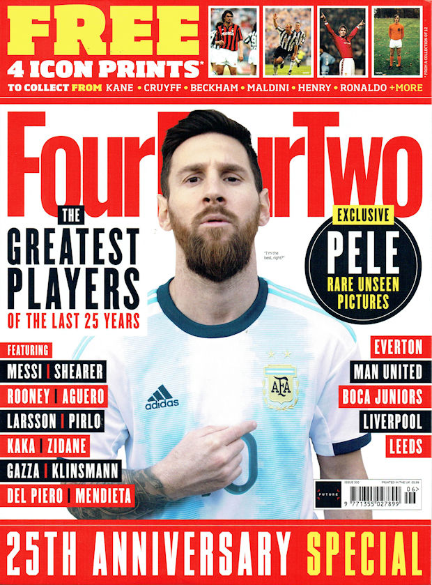 Football Cartophilic Info Exchange: FourFourTwo magazine - Icon Prints