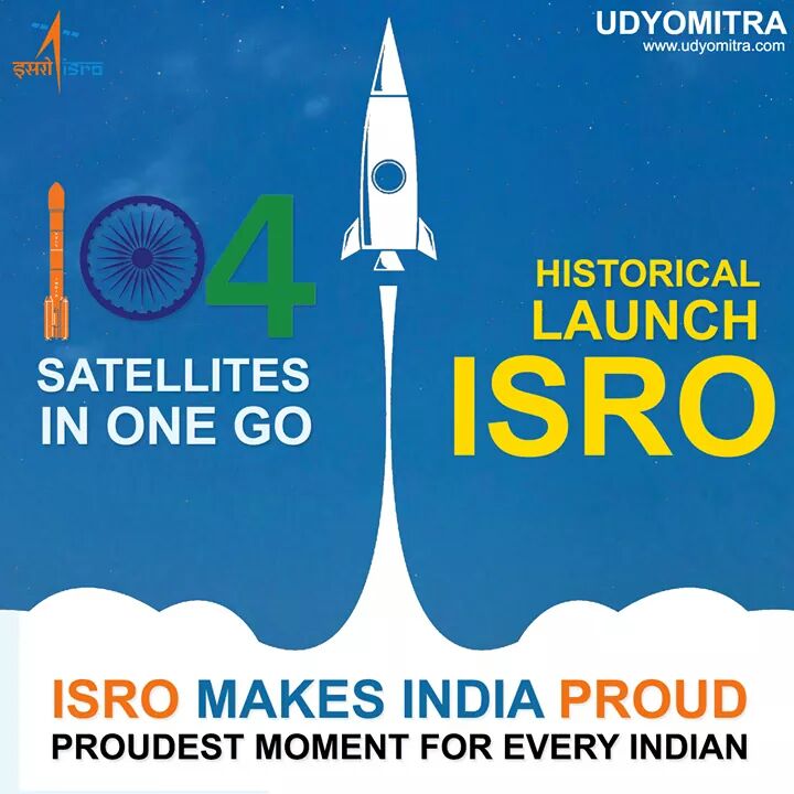 ISRO Makes History, Sets World Record By Successfully Launching 104 ...