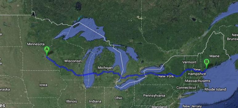 Northern Tier Adventure: About our trip...