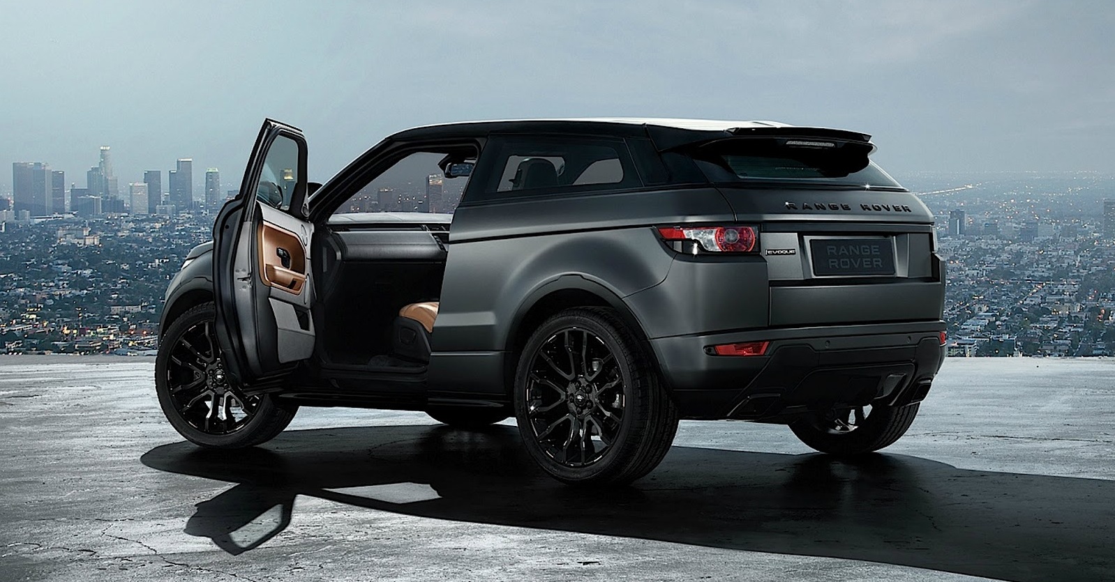 Range Rover Evoque - sport drifting