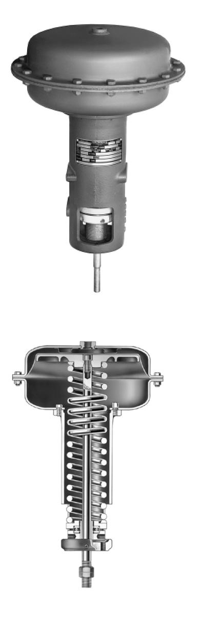 Industrial Instrumentation: Pneumatic Spring-and-Diaphragm Actuator
