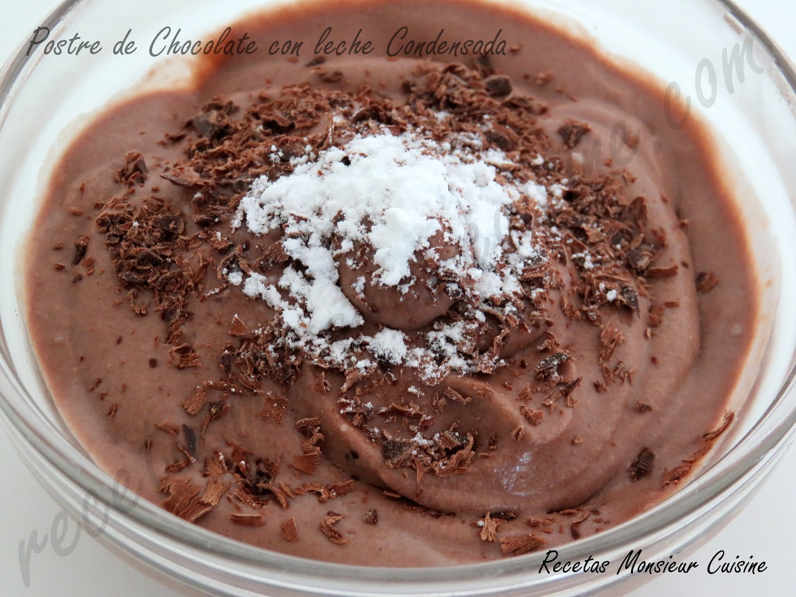 Recetas Monsieur Cuisine: 🍫Postre de Chocolate con leche Condensada