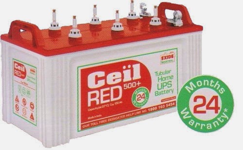 Power Technology | Batteries | UPS |Solar Panel | Exide: Exide Ceil Red ...