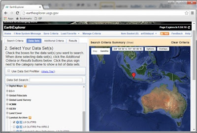 Tutorial Mendownload Citra Satelit Landsat 8 OLI via Earth Explorer ...