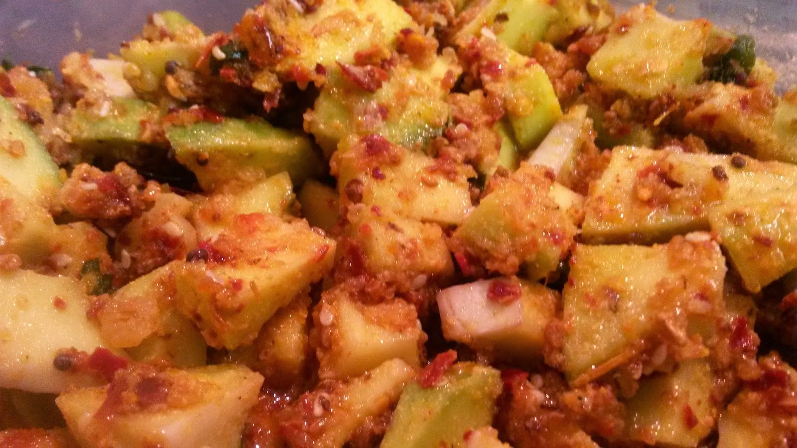 Mango Achaar (Indian pickles) - Spicy Fusion Kitchen