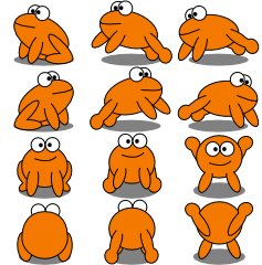 Amphibian Abstracts: Frog Animations with Phaser