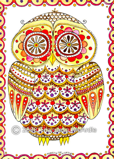 Owl luv u 4ever: tattoodle