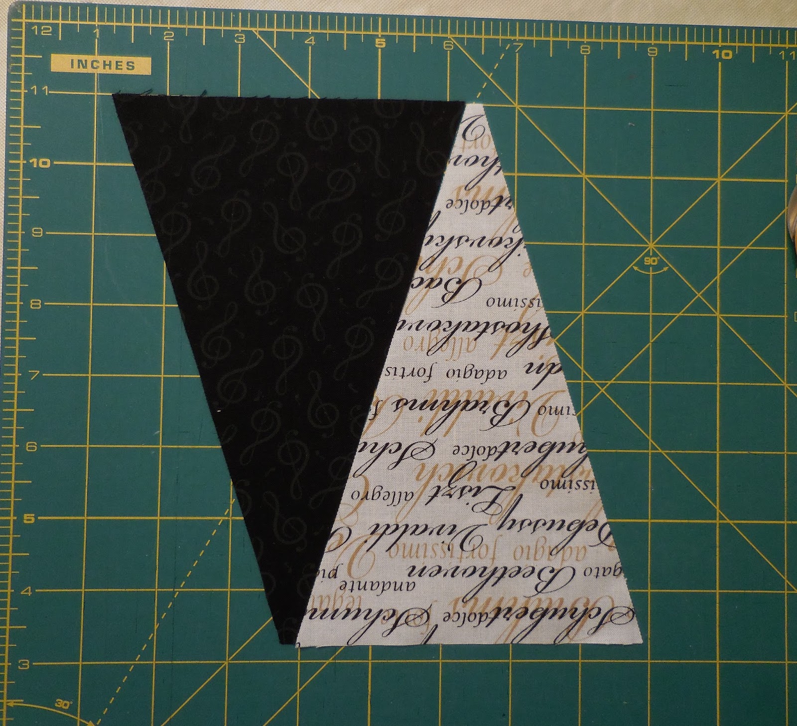 I'm keeping busy...: Tall Triangle Tutorial