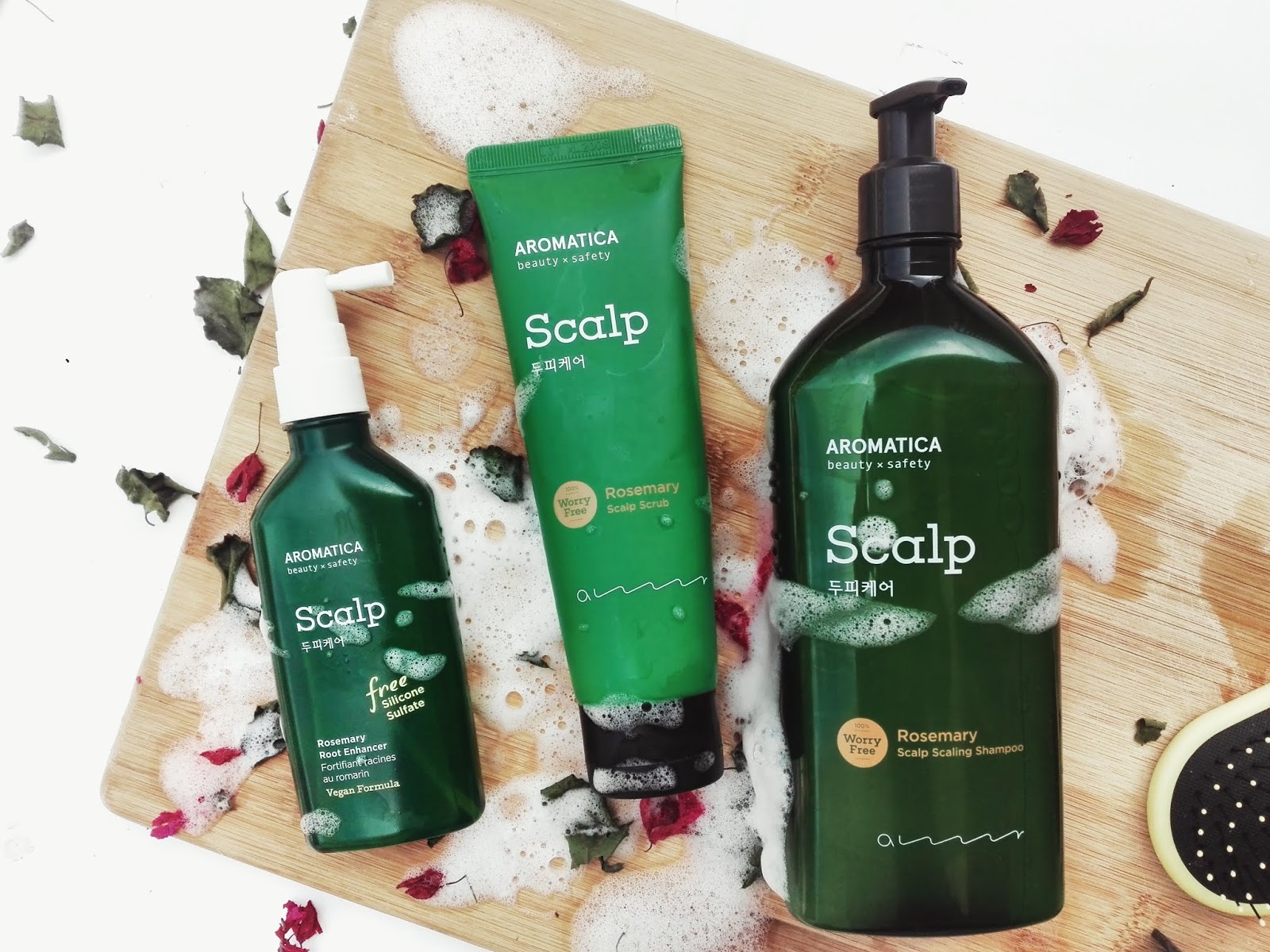 [Review] Aromatica Rosemary Haircare | Beauty & Dewdrop Blog