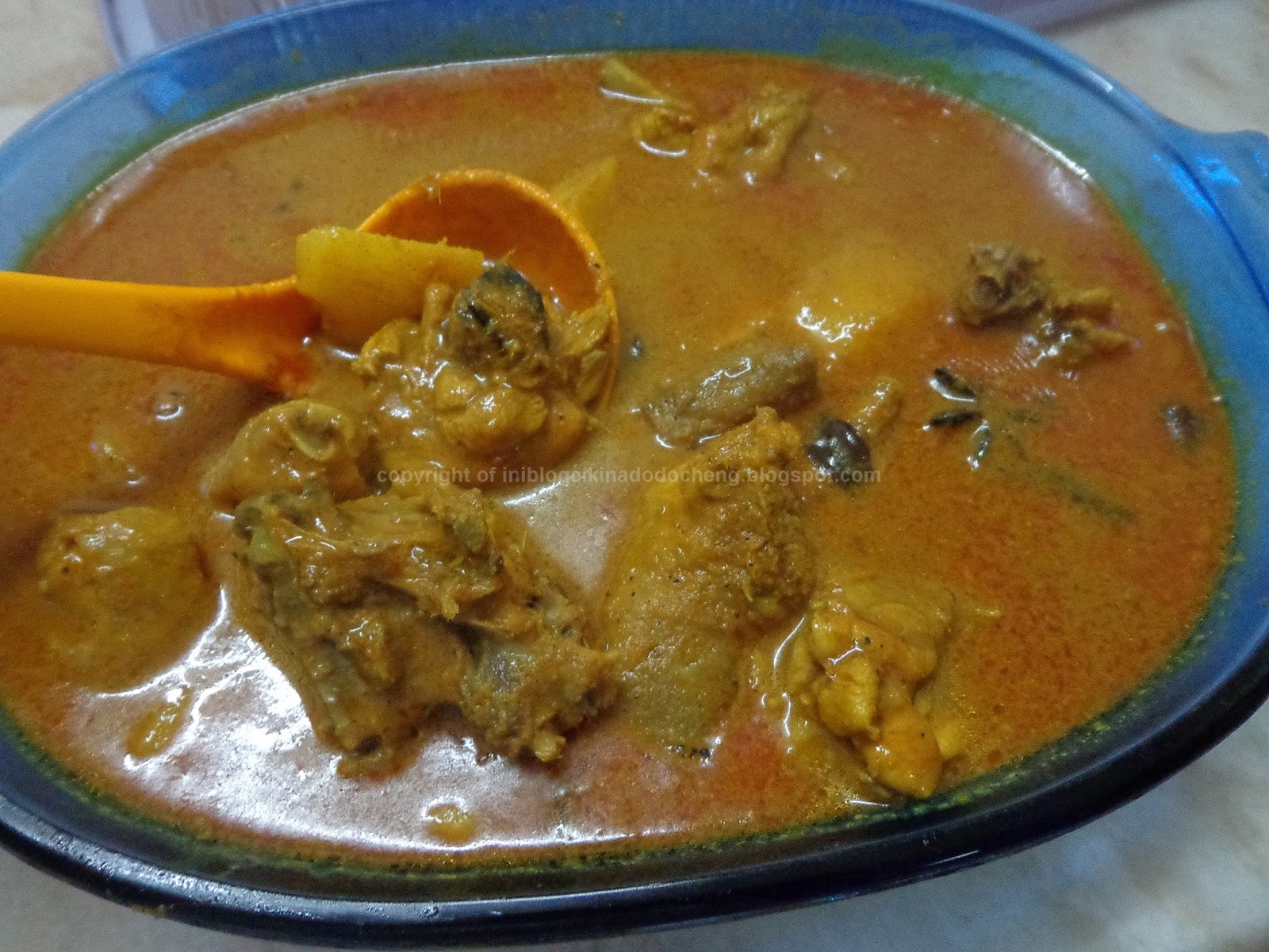 blog cik ina do do cheng: Resepi gulai ayam pokat Cameron Highland