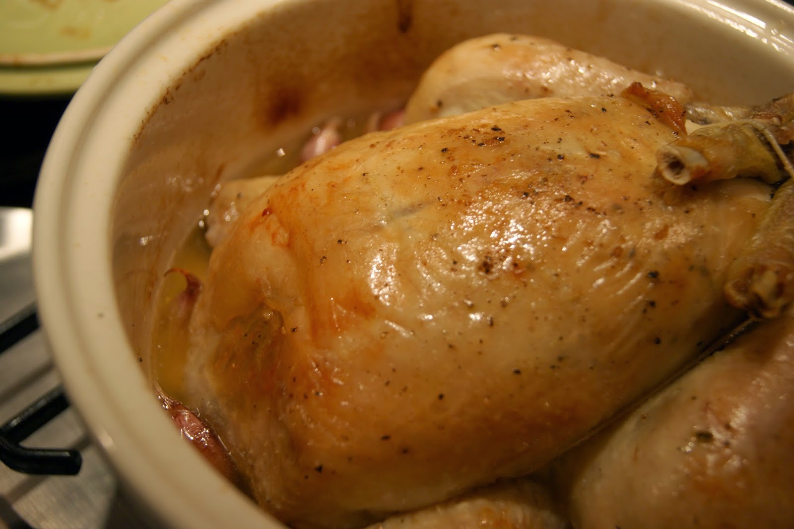 Boozy garlic and sage chicken... - Frills 'n' Spills