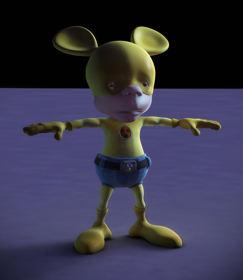 Work in progress: WIP Rat Man 3d