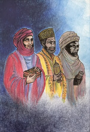 Nils Mattsson - Animatör och illustratör: Några rader om de tre vise männen