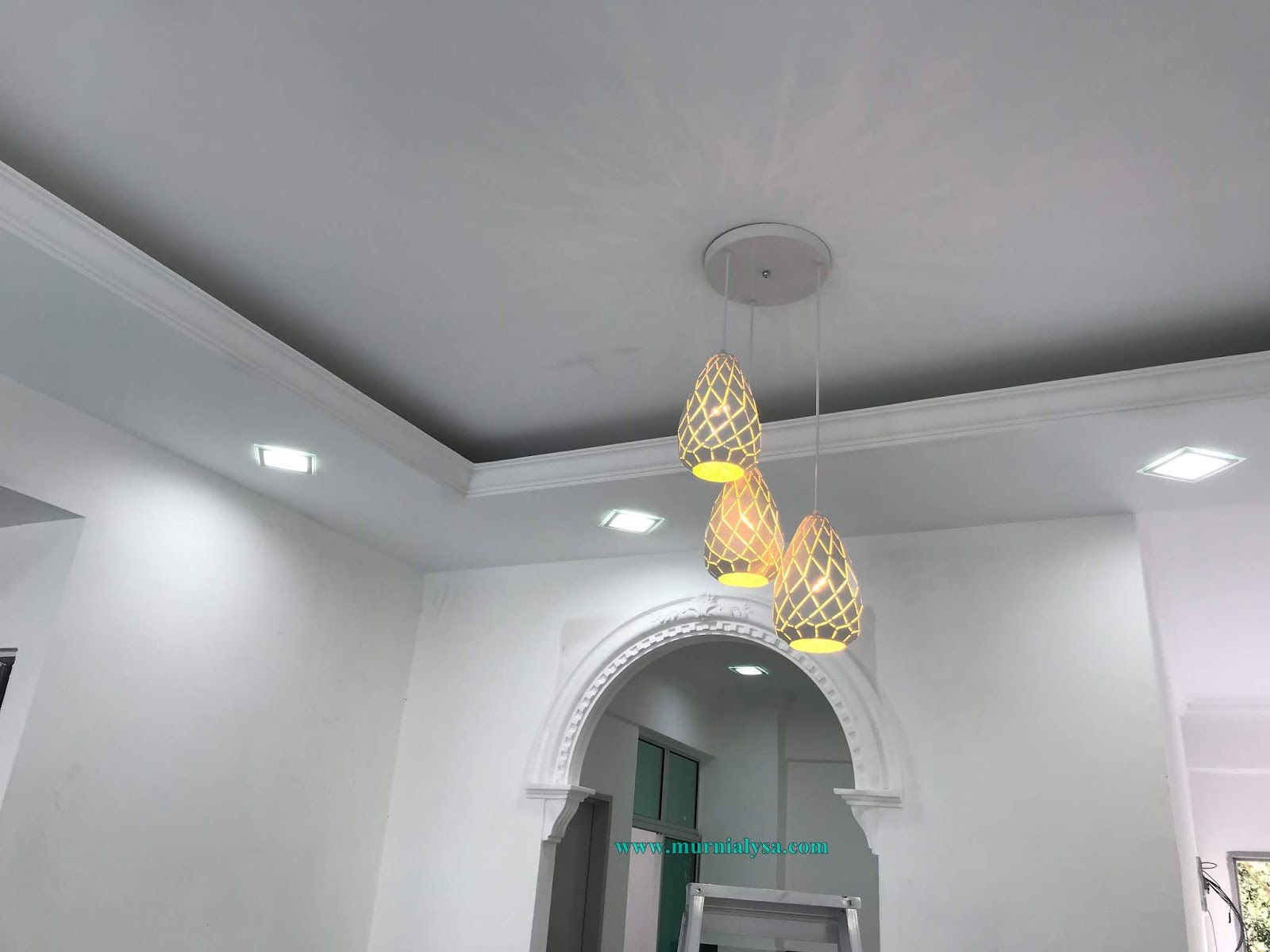 Coretan Murni Alysa : Renovation Rumah Baru | Plaster Syiling L-Box