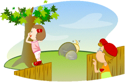 A arte de ser mãe: Brincar de esconde-esconde