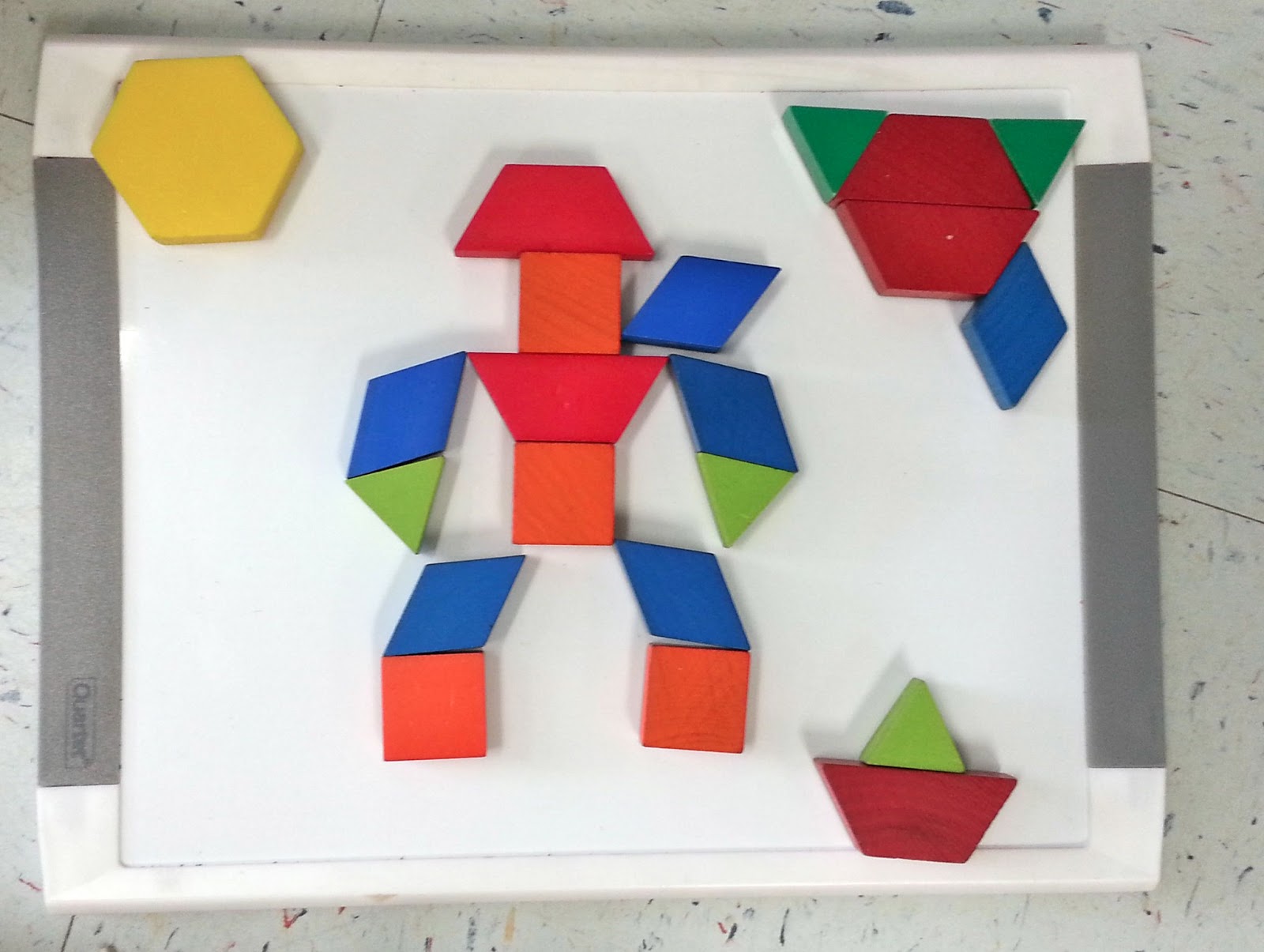 Magnetic Pattern Block Mosaic Art | Art with Mrs. Nguyen