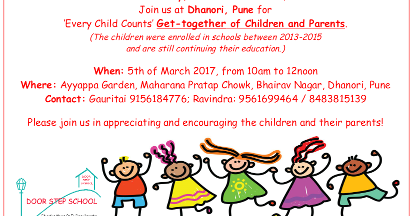 Every Child Counts: Get-together of ECC Children and Parents